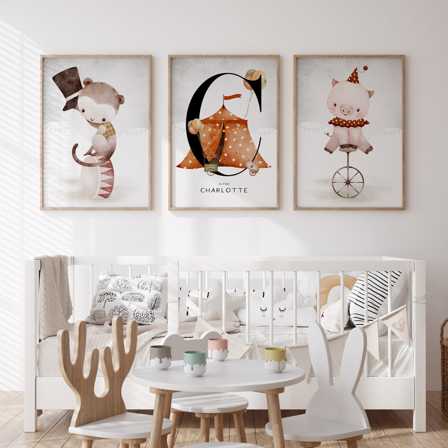Girls Wall Art | Nursery Prints | Girls Room Decor | The Kids Print ...