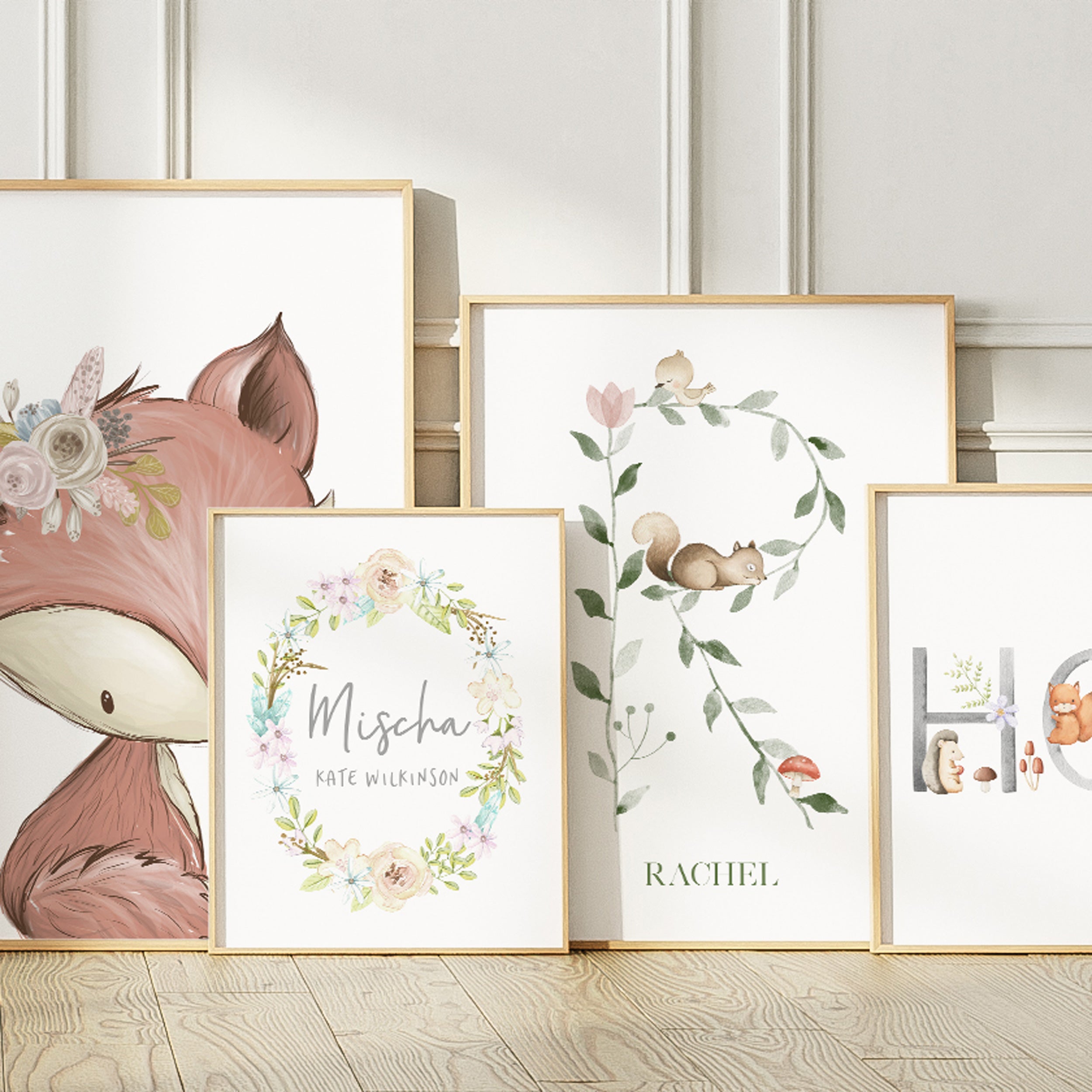 Girls Nursery Wall Art Prints | Kids Prints Australia – The Kids Print ...