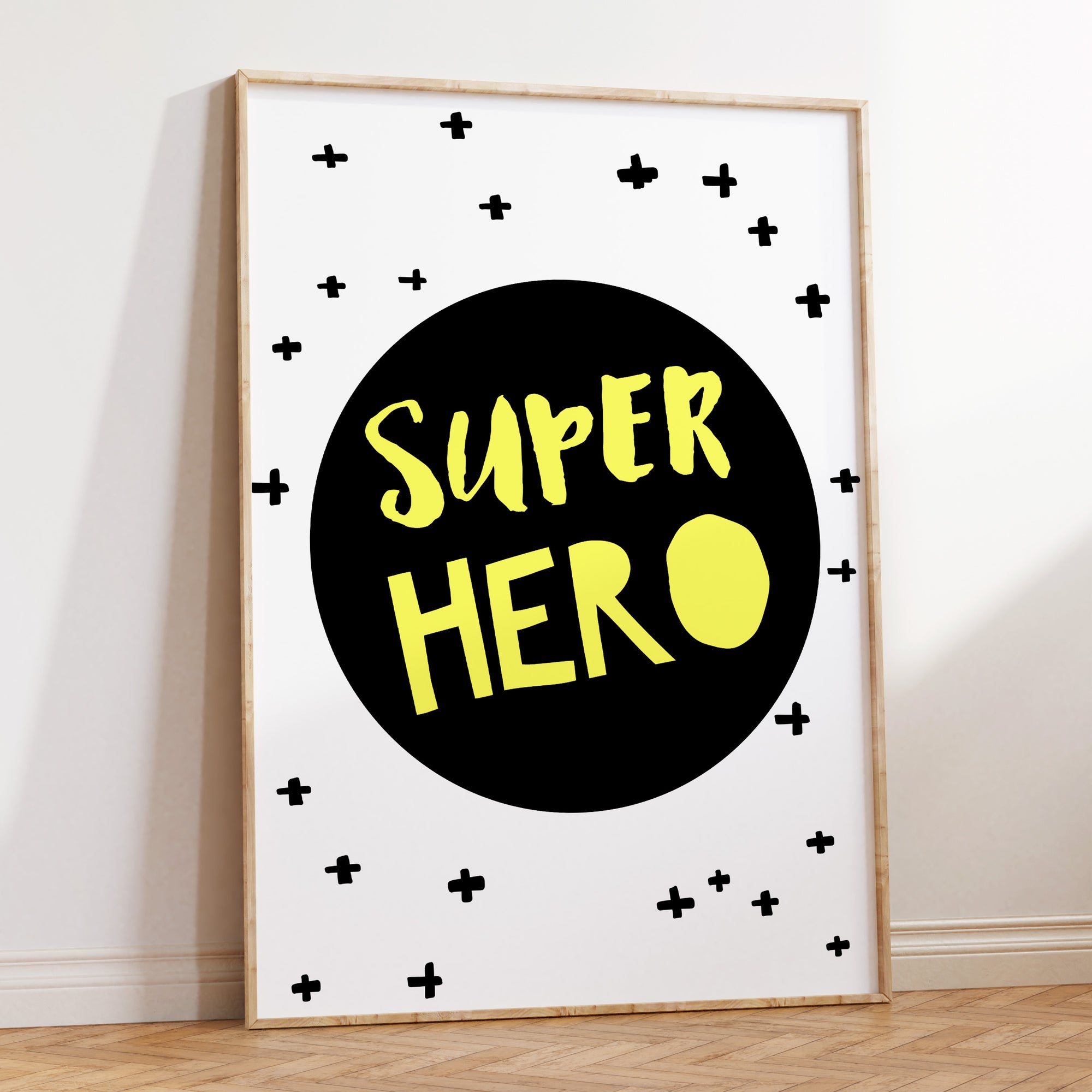 Superhero Nursery Print | Boys Wall Art | The Kids Print Store – The ...