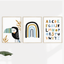 Toucan, Rainbow & Alphabet Prints